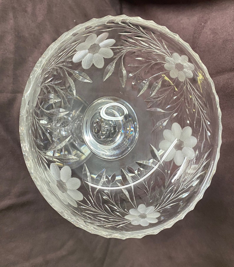 Vintage American Brilliant Period ABP Fancy Intaglio Cut | Etsy