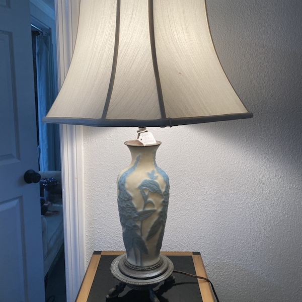 Uranium Glass Lamp Shade - Etsy