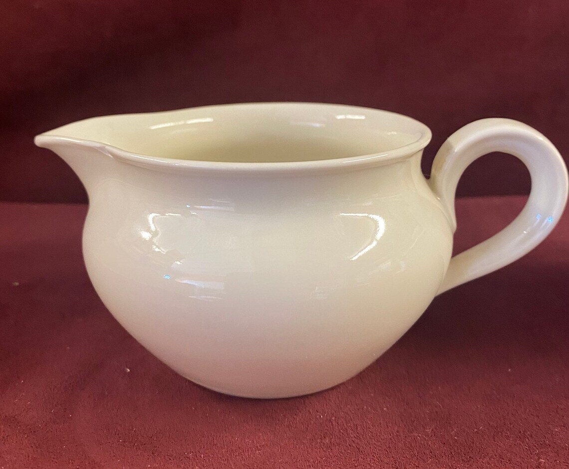 Vintage Furstenberg China Porcelain Ivory/beige Color Creamer Pitcher ...