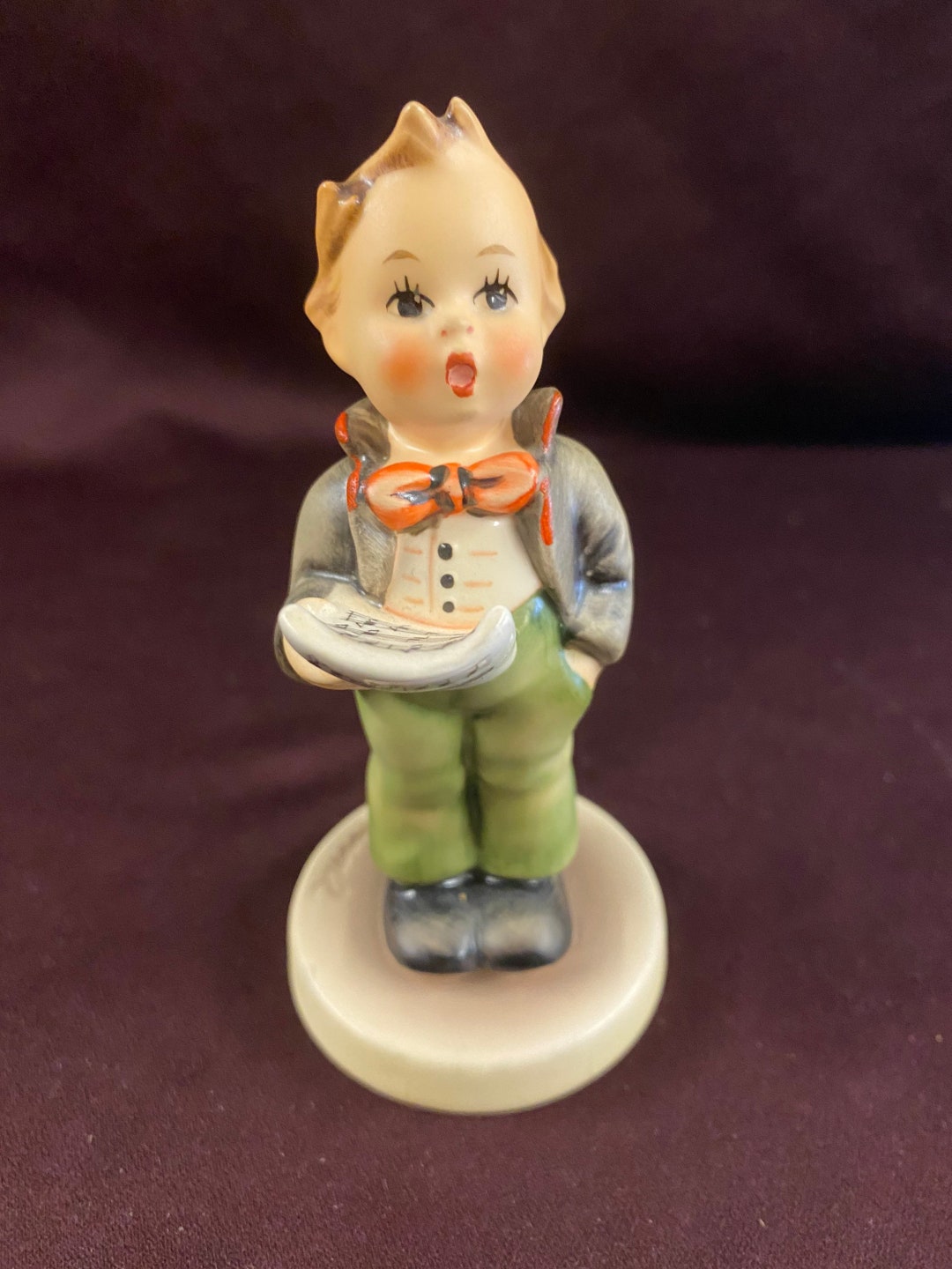 Vintage Hummel, Goebel the Soloist, #135 TM5, Signed, 4-3/4 Inches ...