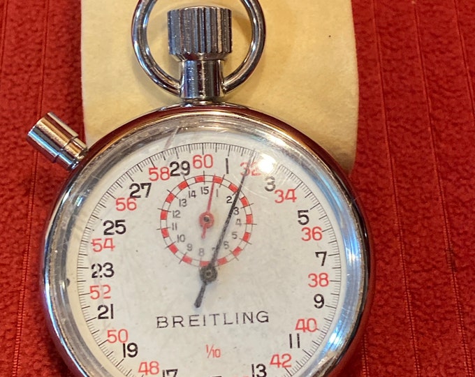 Vintage Breitling Geneve First Quality Timer Stopwatch, for Sport ...