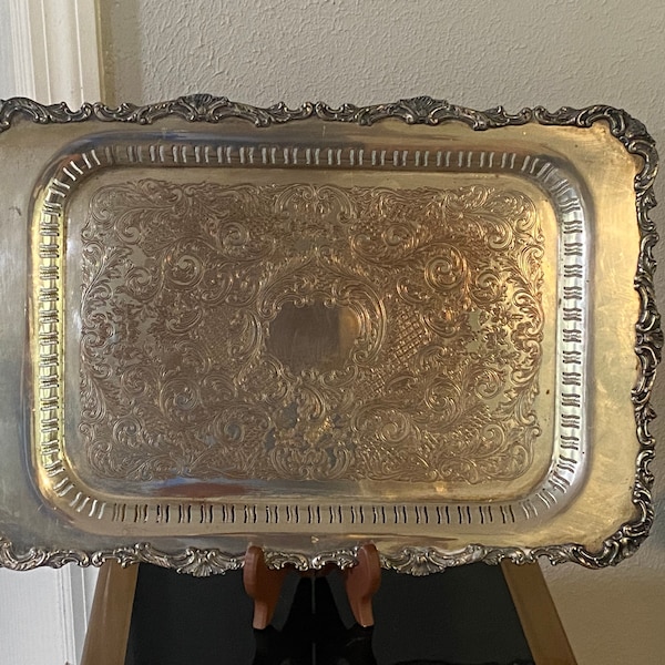 Oneida Silver Plate Tray - Etsy