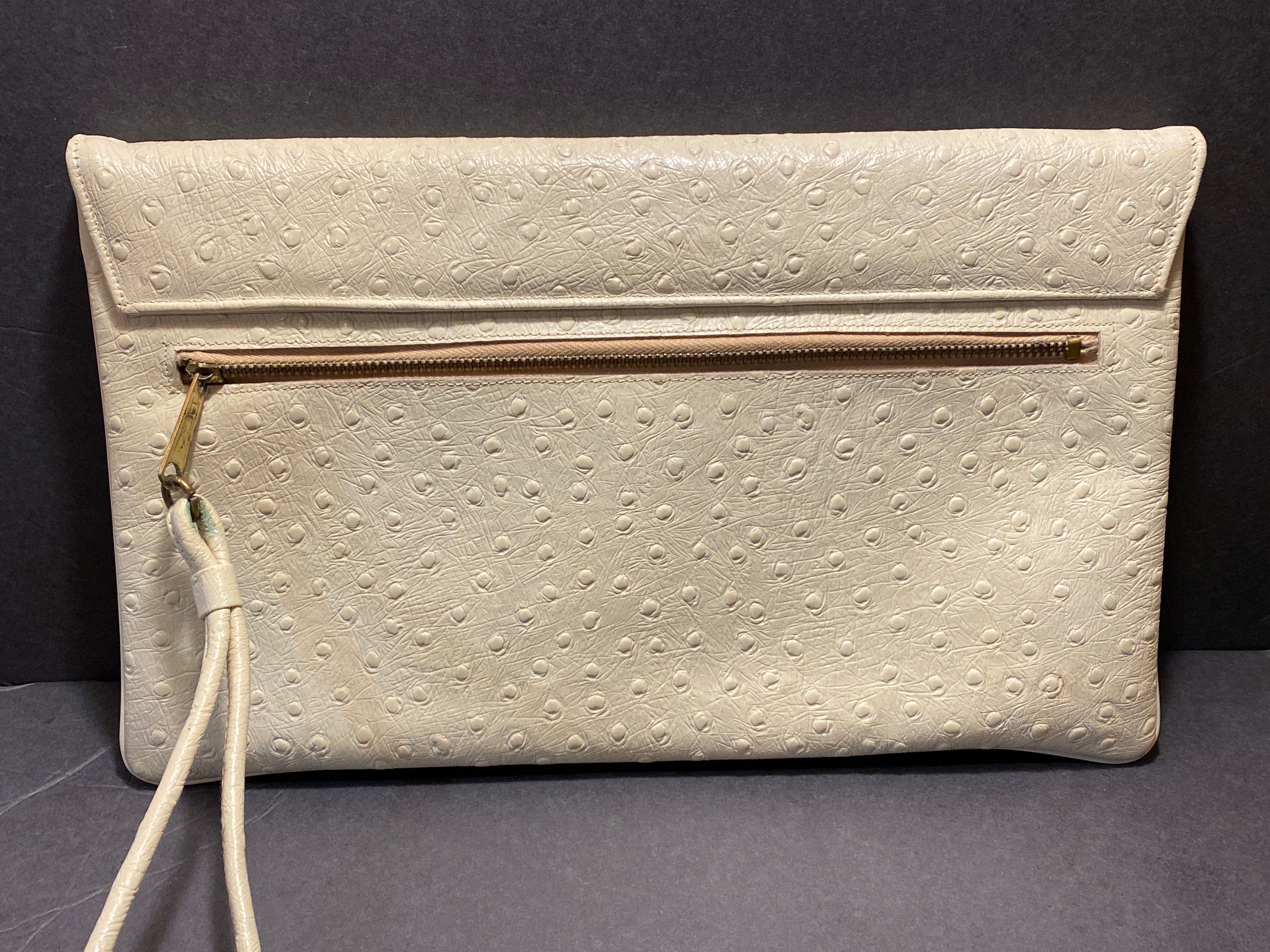 Vintage Original by Caprice Clutch Cream Colored Purse | Etsy