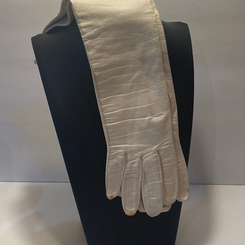 White Opera Gloves - Etsy
