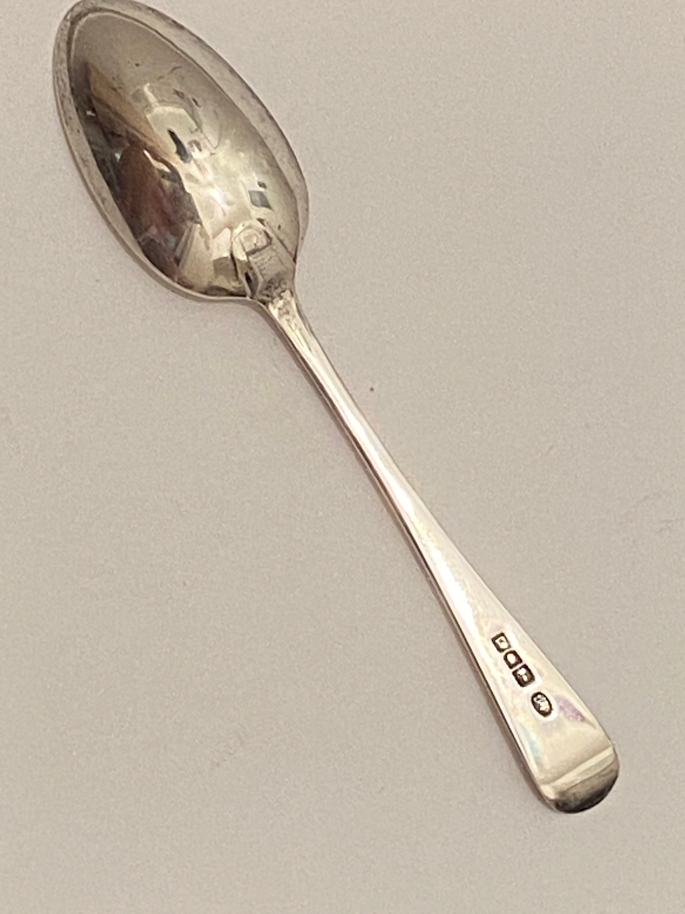 Vintage Mappin and Webb Sterling Silver Spoon lamerie - Etsy
