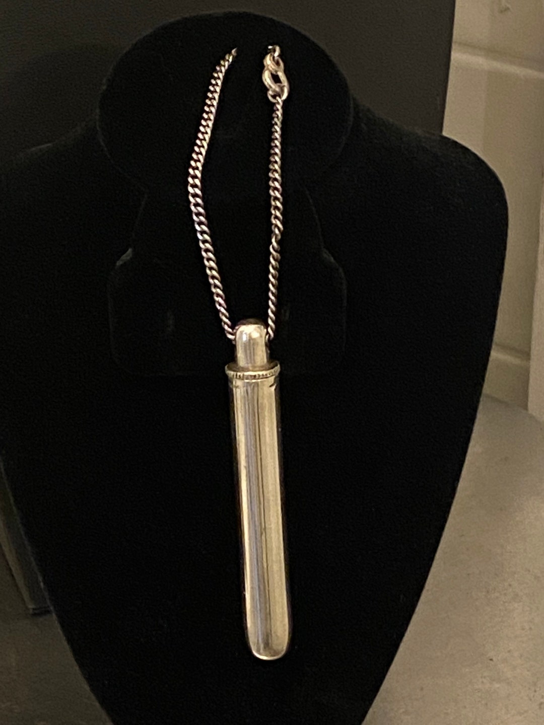 Vintage Estate Sterling Silver Tiffany & Company Cylinder open Ended on ...