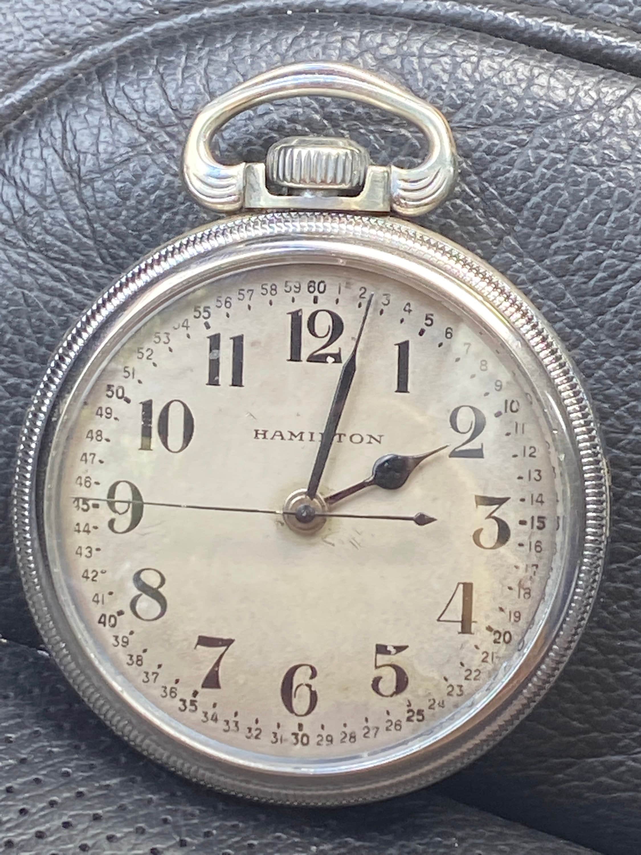Hamilton pocket watch identification - groundlasopa