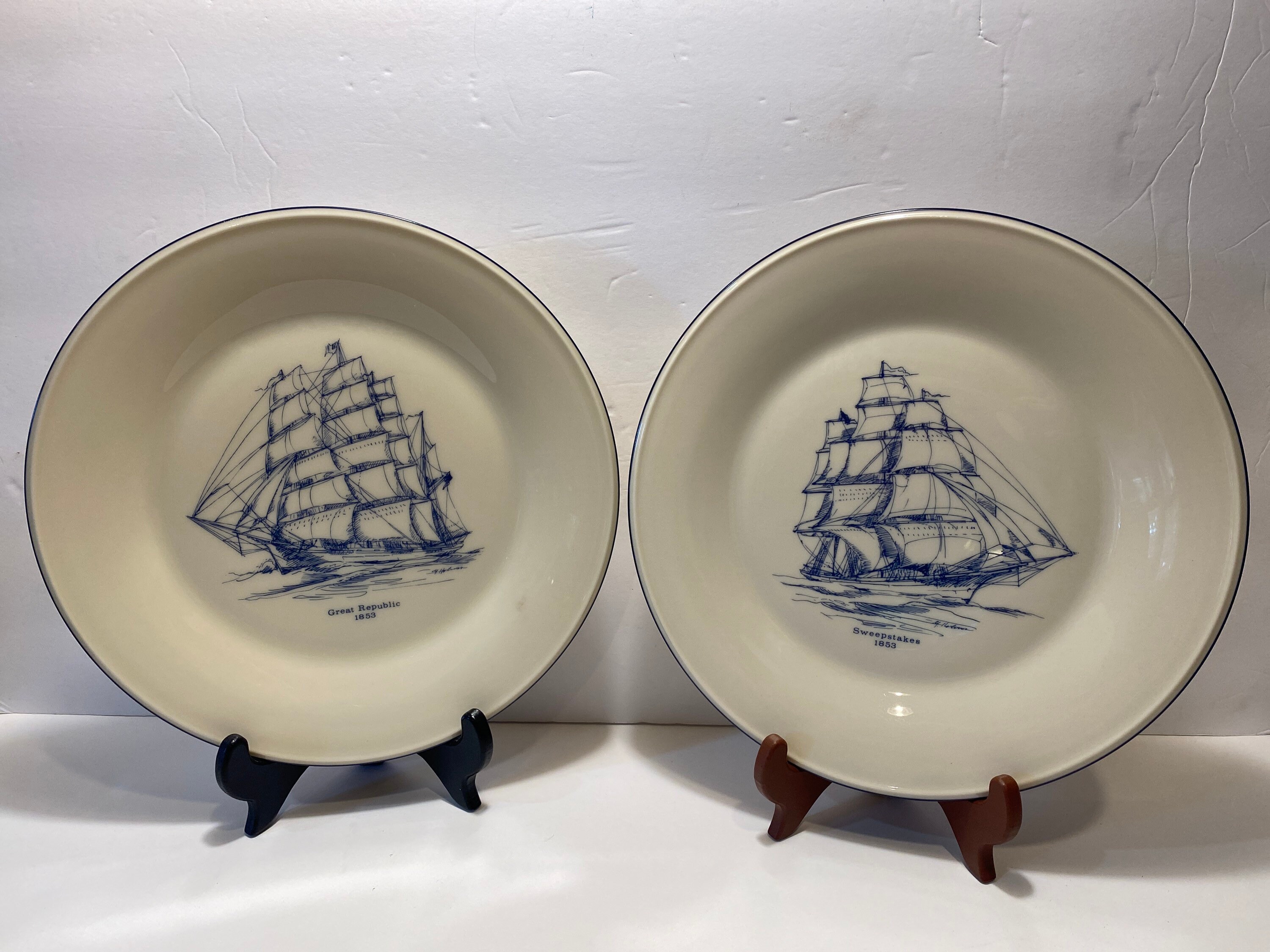 Vintage Set of 2 Lenox Special Dinner Plates 10-5/8 in | Etsy