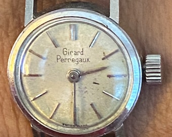 Vintage Ladies Girard Perregaux Watch Runs Beautifully Heirloom Estate ...