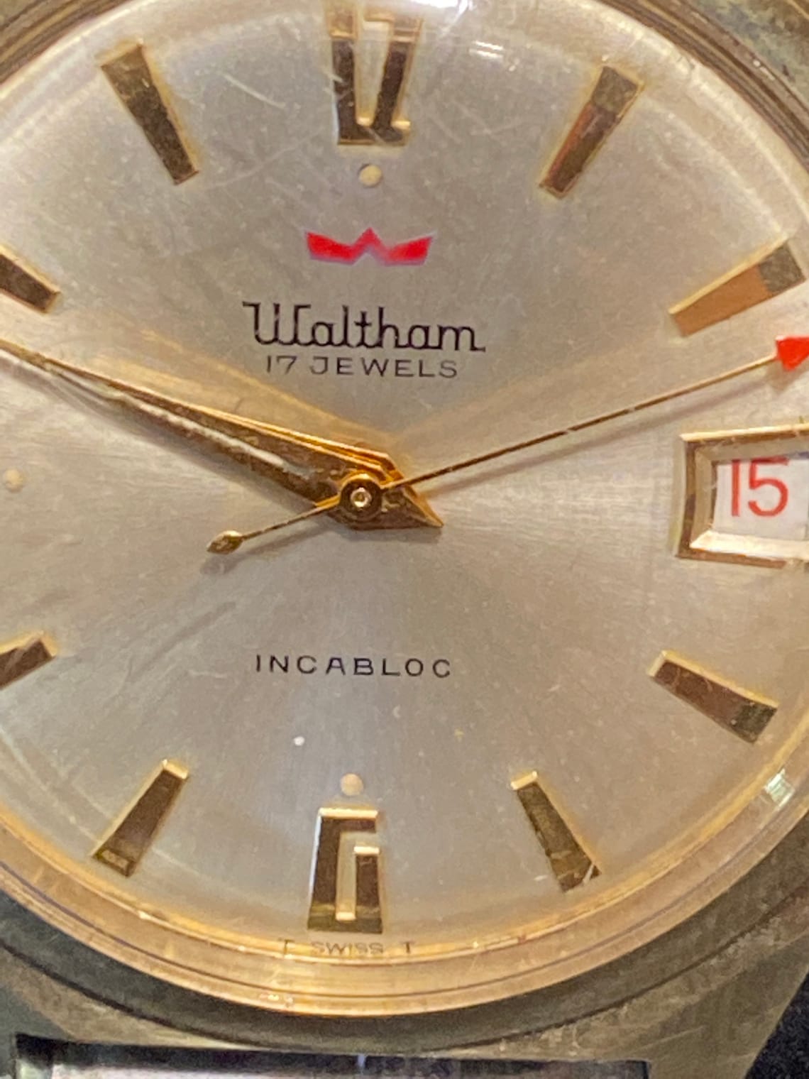 Vintage Waltham Gold Wrist Watch 17 Jewels Incabloc Works | Etsy