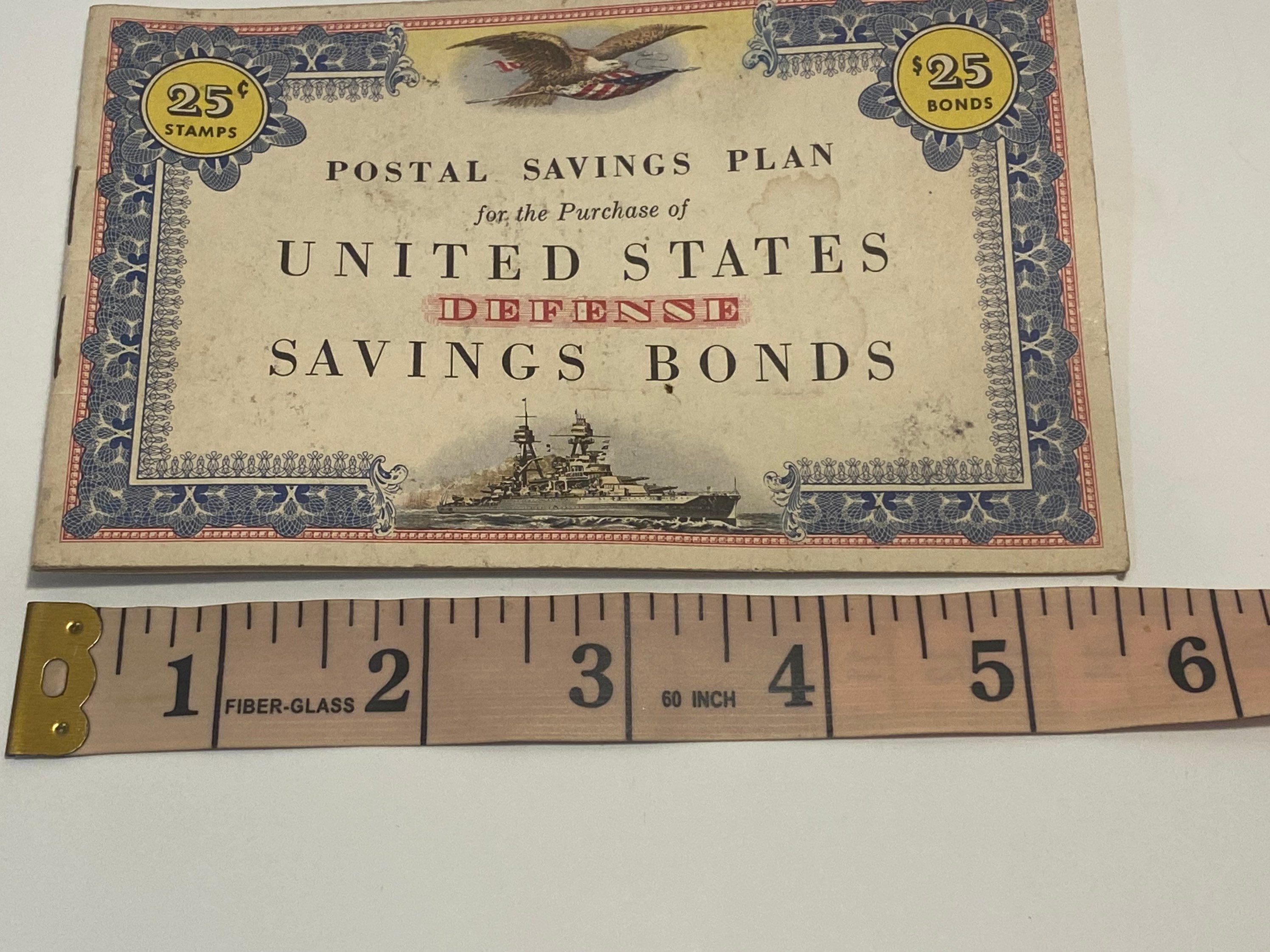 Vintage 1940s World War II United States Defense Savings Bonds | Etsy