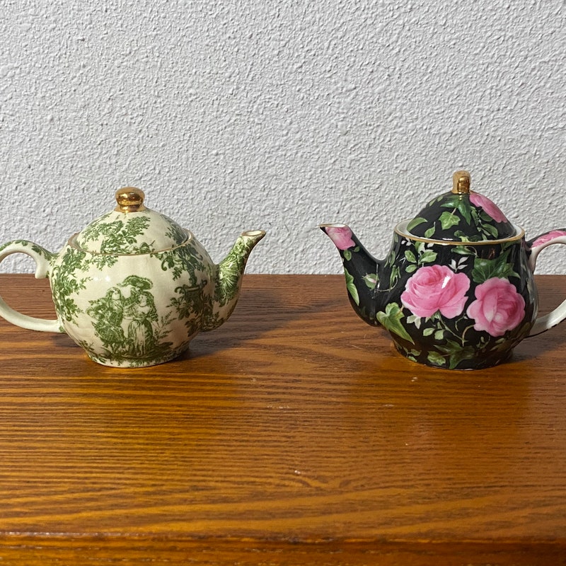 Miniature Teapots - Etsy