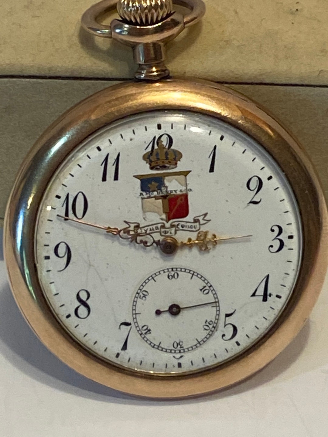 Vintage Henry & Co. Pocket Watch: 15 Jewels, Fahy's Montauk Case - Etsy