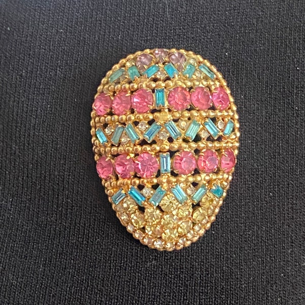 Easter Egg Brooch - Etsy