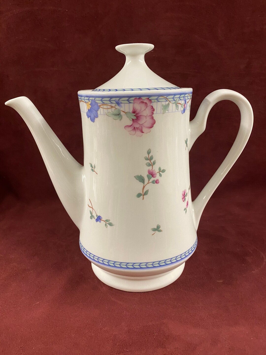 Vintage Oneida Porcelain (the Select Collection) in Blue Lattice ...