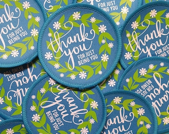 Thank You Patch - Etsy