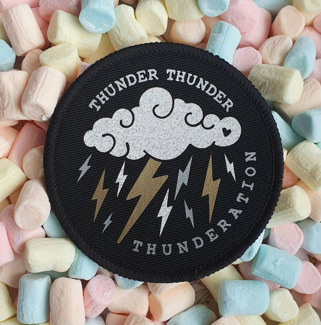 Thunder Thunder Thunderation Campfire Songbook Badge Patch - Etsy