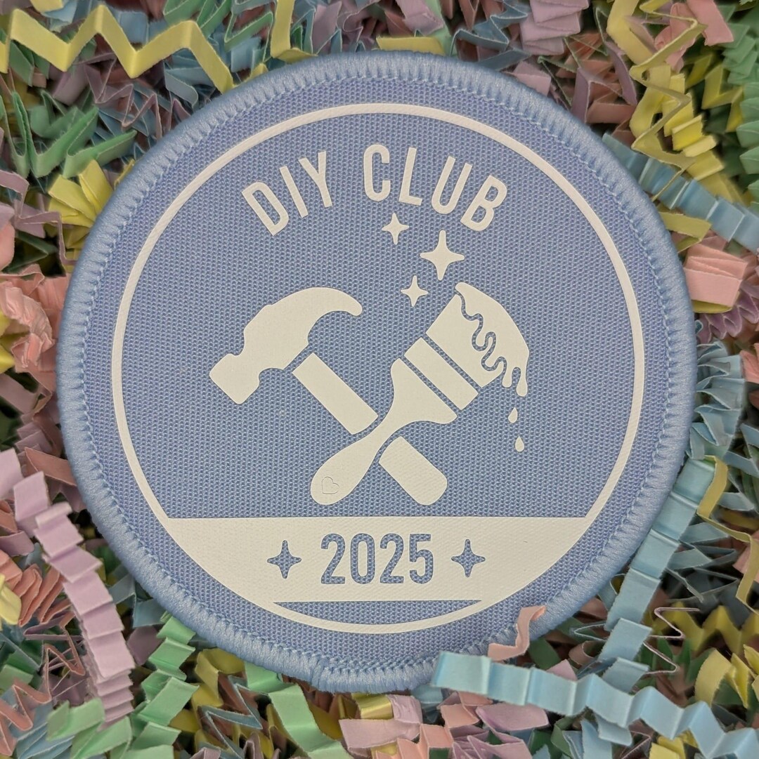 DIY Club 2025 Badge/patch - Etsy