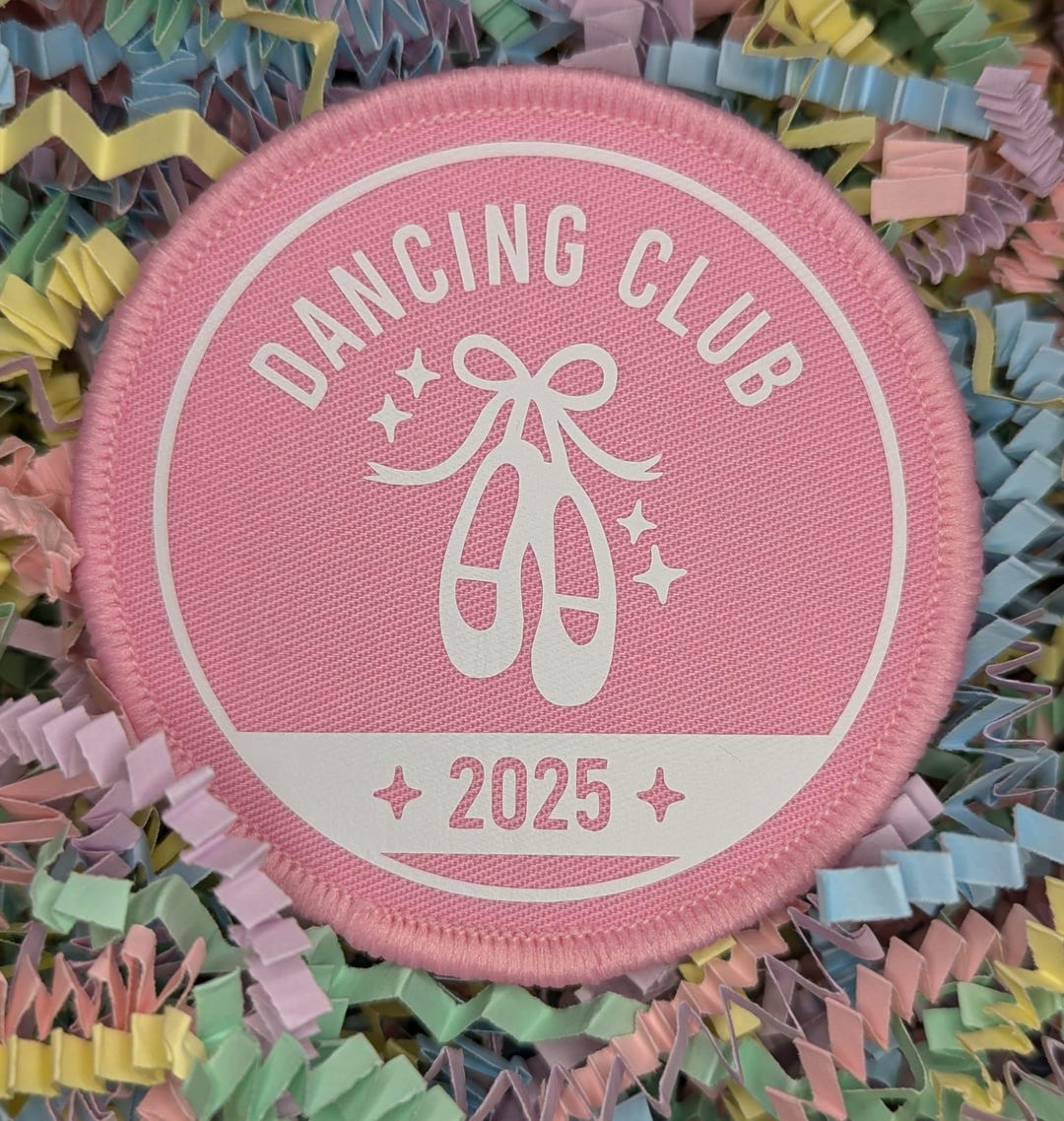 Dancing Club 2025 Badge/patch - Etsy