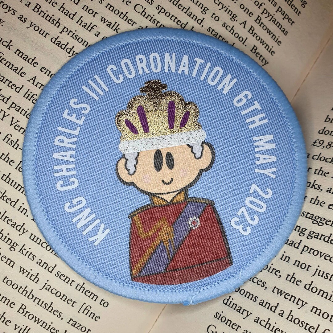 Charlie King Charles III Royal Coronation Patch Badge - Etsy