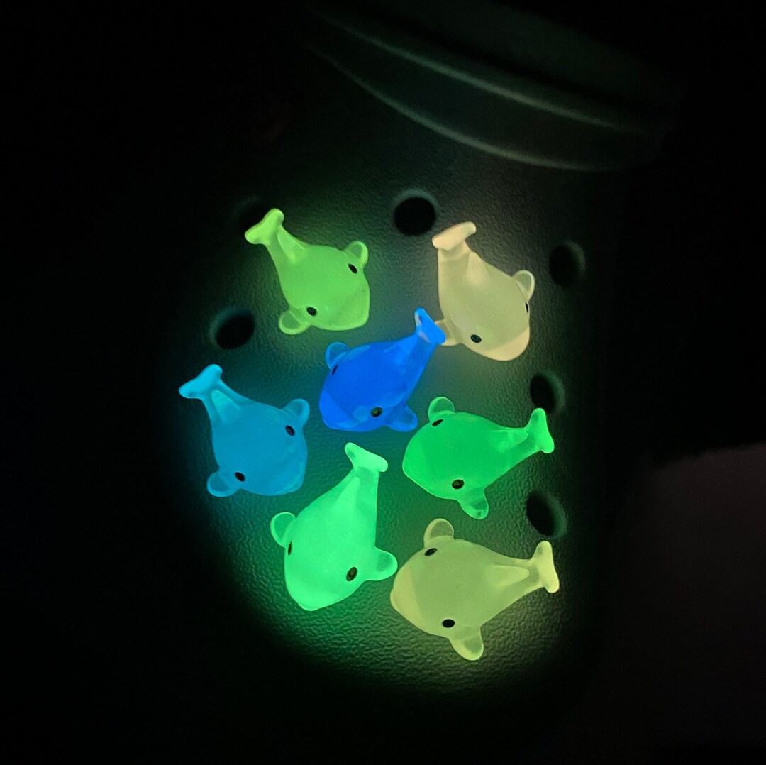 3D Glow in the Dark Shoe Charms - Etsy