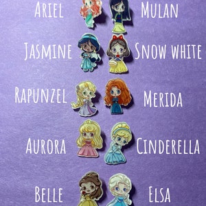 Sparkly Princess Pins - Etsy