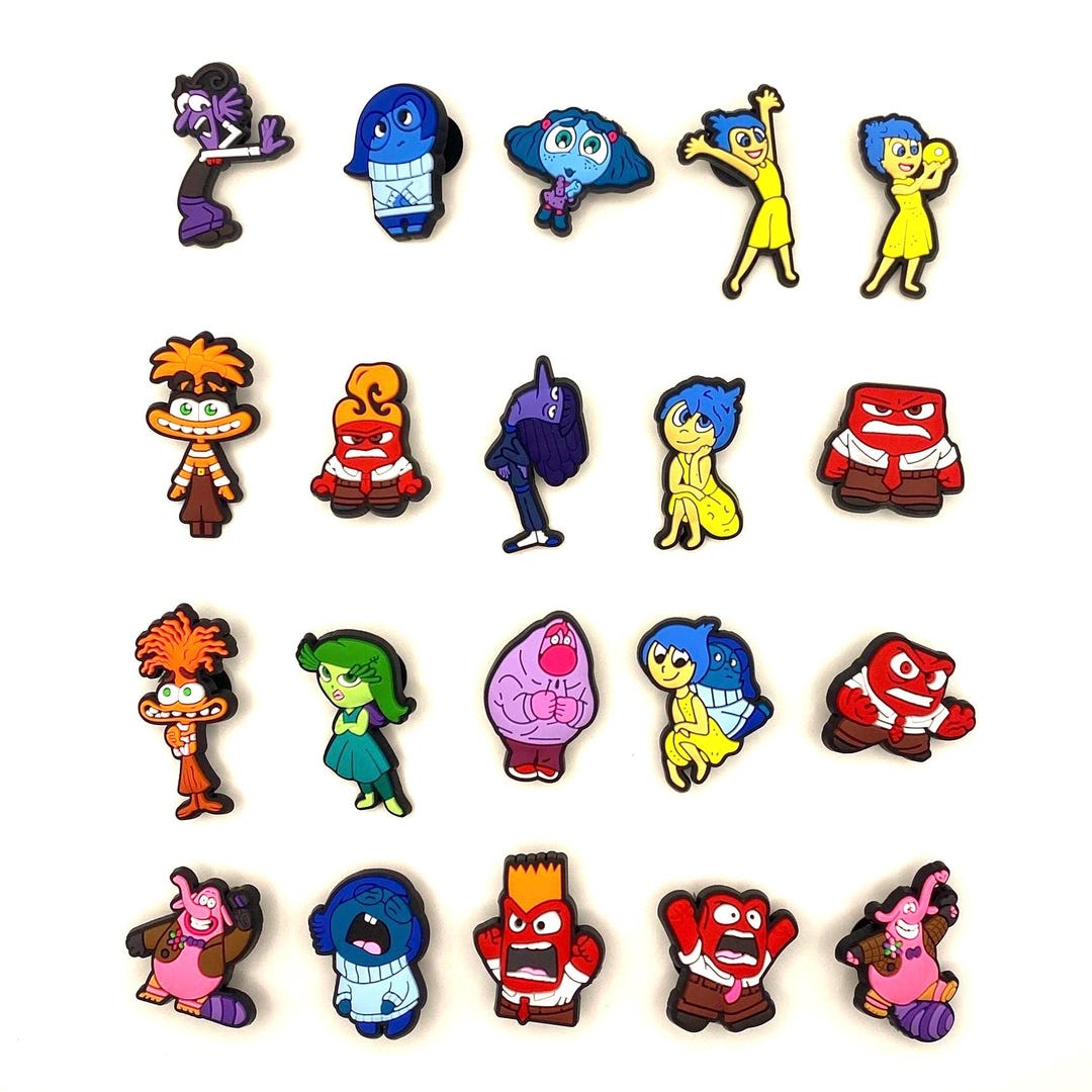 Emotions Rubber Shoe Charms - Etsy