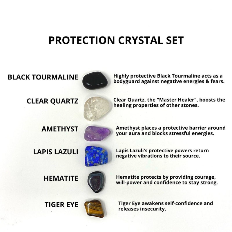 Protection Crystals - Etsy