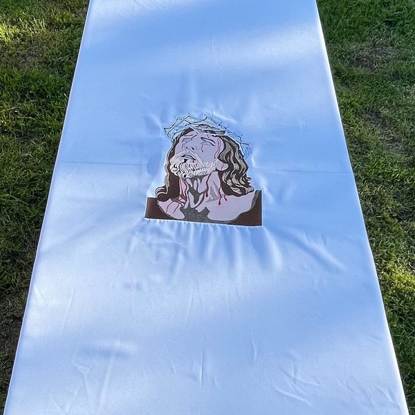 Jesus Table Cloth - Etsy