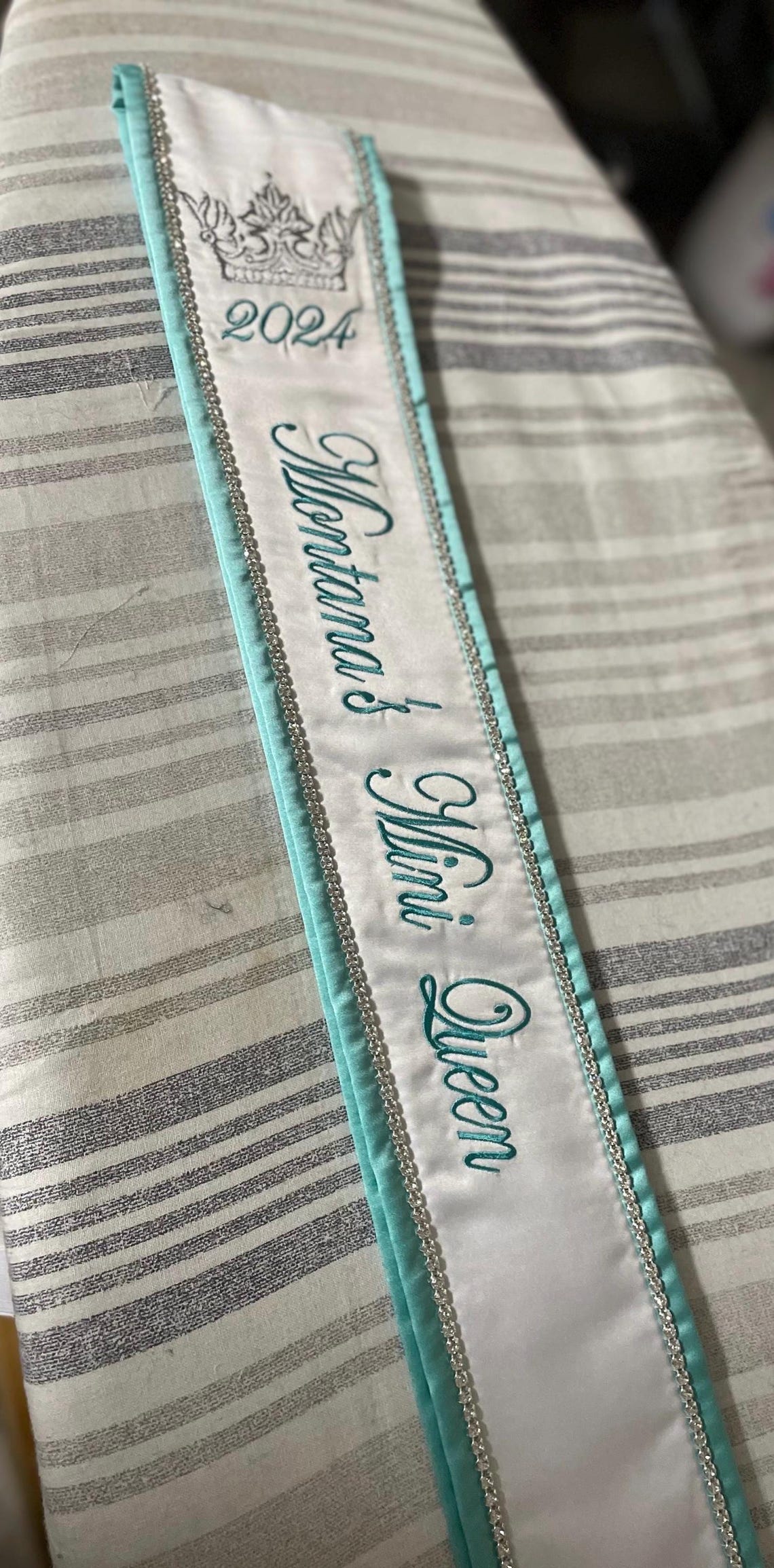 Pageant Sashes With Sewn on Crystal Rhinestone’s / Heavyweight Satin - Etsy