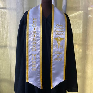 Nursing/registered Nurse/ Medical Assistant/ Personalized Embroidery ...