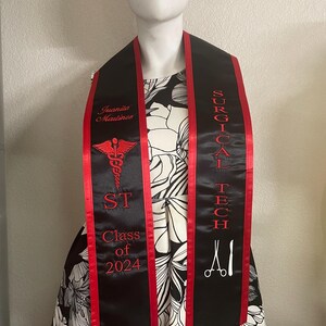 Personalize Graduation Stole “create Your Own” - Etsy