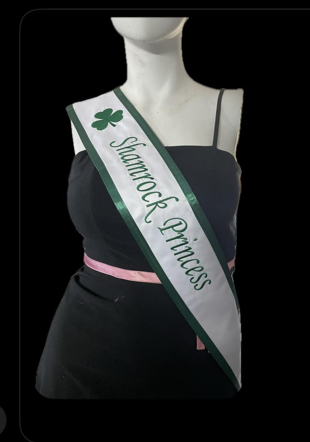 Embroidered Custom Sash - Etsy