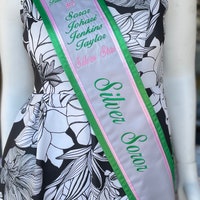 Custom Sashes - Etsy