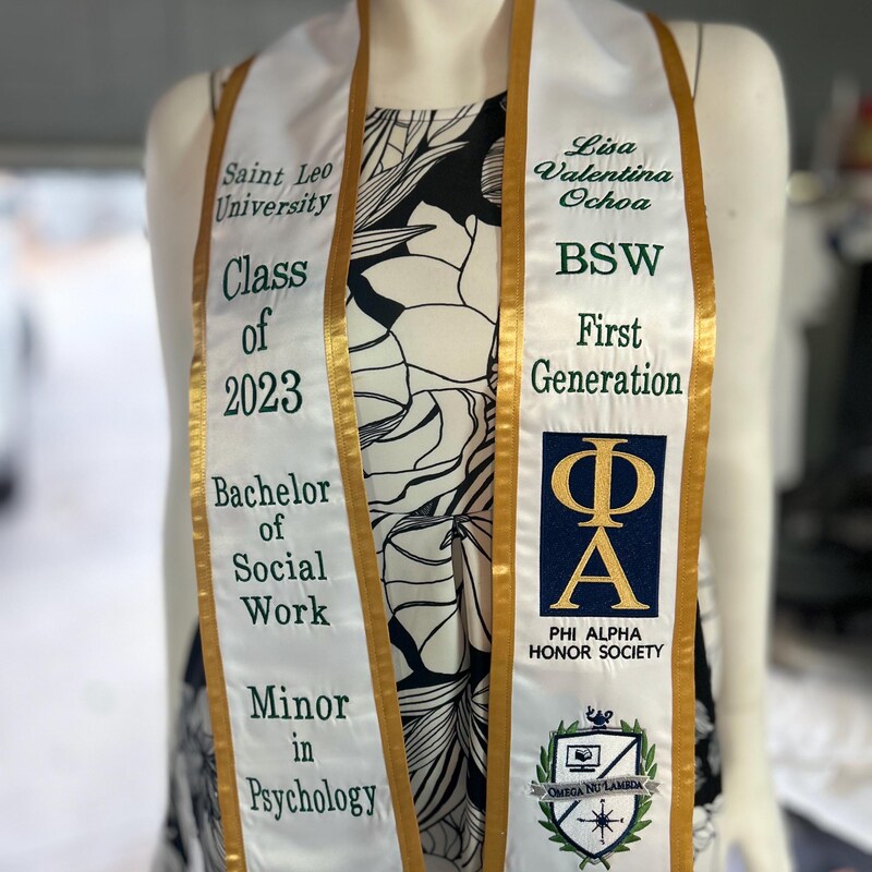 Custom Graduation Stole - Etsy