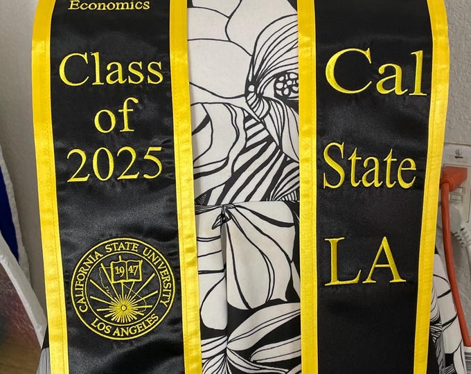 Class of 2026 Graduation Sash, Personalized Graduation Sash, Cal Sate ...