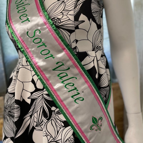 Aka Sorority Sash - Etsy