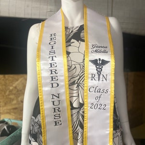 Nursing/registered Nurse/ Medical Assistant/ Personalized Embroidery ...