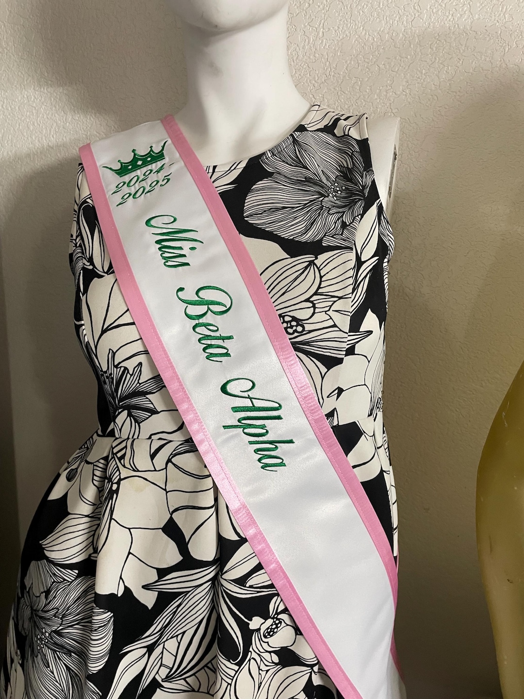 Sorority Sashes Standard Adult Size - Etsy