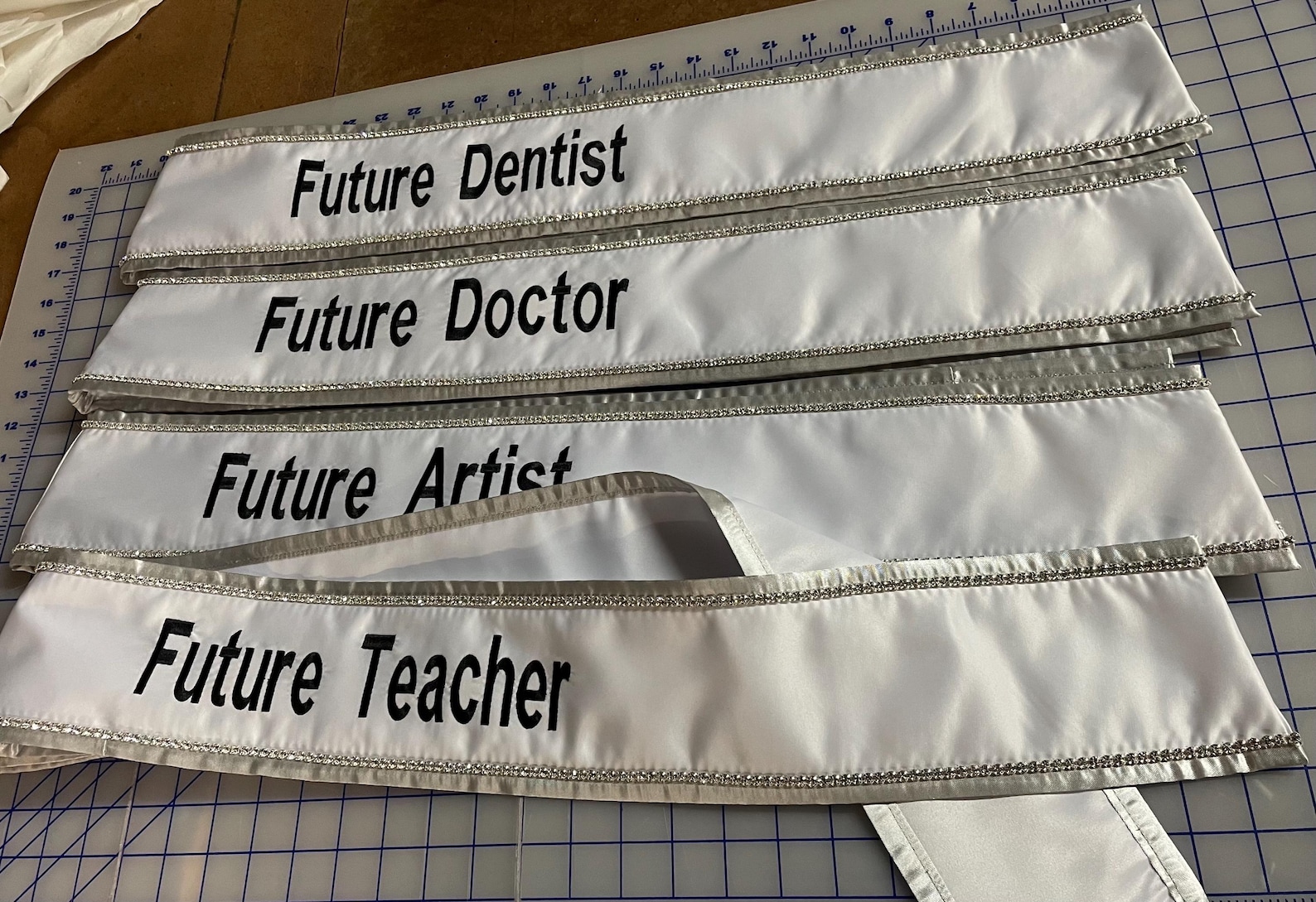 Pageant Sashes With Rhinestone’s / Heavyweight Satin - Etsy