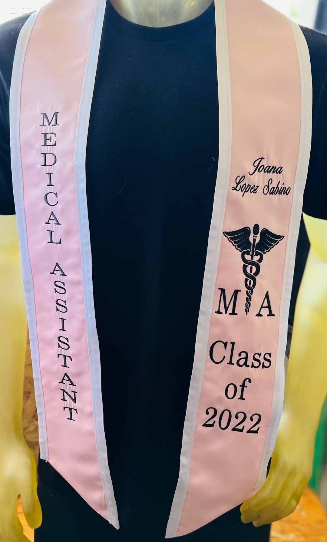 Medical Assistant Personalized Embroidery Graduation Chiseled Stole - Etsy