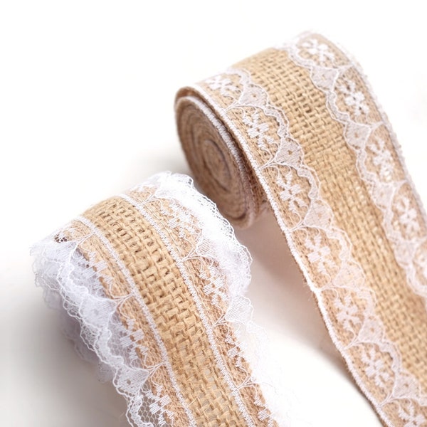 Burlap Lace Bouquet - Etsy