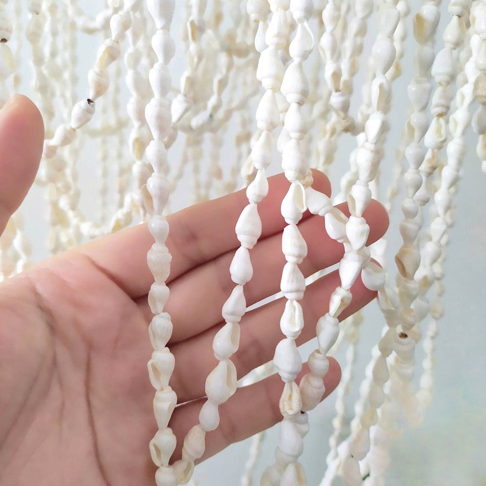 Vintage Boho Sea Shells Chandelier Elegant Sea Shell Lamp - Etsy