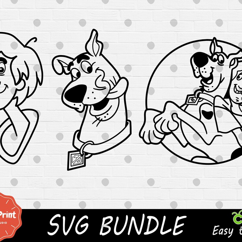 Svg Scobby Doo - Etsy