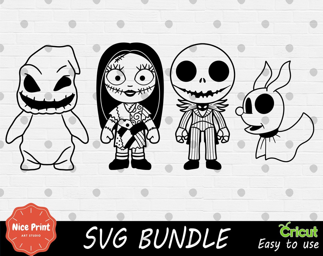 Outline Jack SVG Bundle - Cricut SVG - SVG Cut File - Digital Print ...