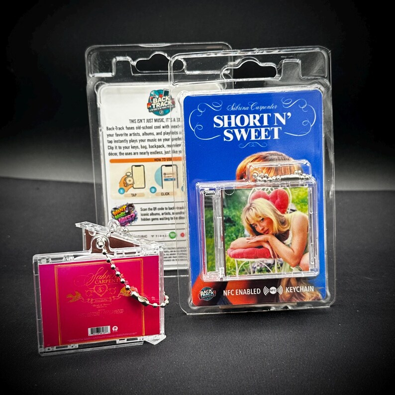 Sabrina Carpenter: Short N’ Sweet (NFC Enabled Keychain) - Etsy