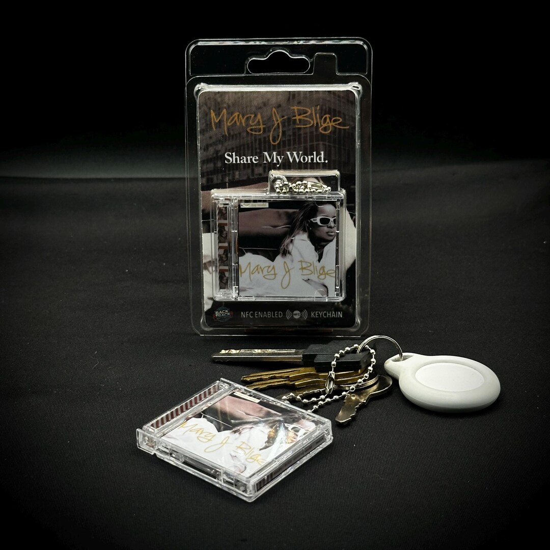 Mary J. Blige: Share My World (NFC Enabled Keychain) - Etsy