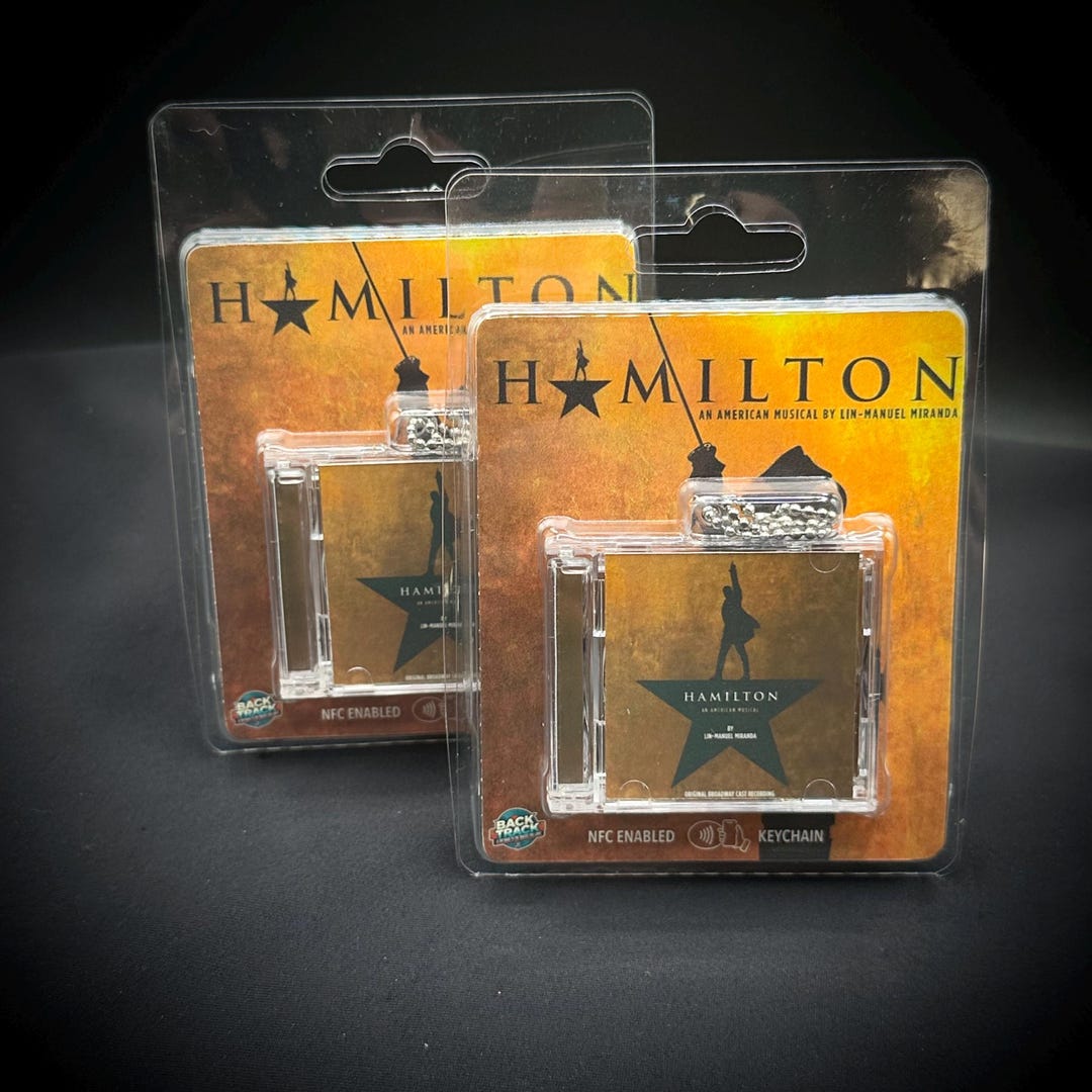 Hamilton - Original Broadway Soundtrack (NFC Enabled Keychain) - Etsy UK