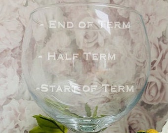 Funny wine glass | Etsy