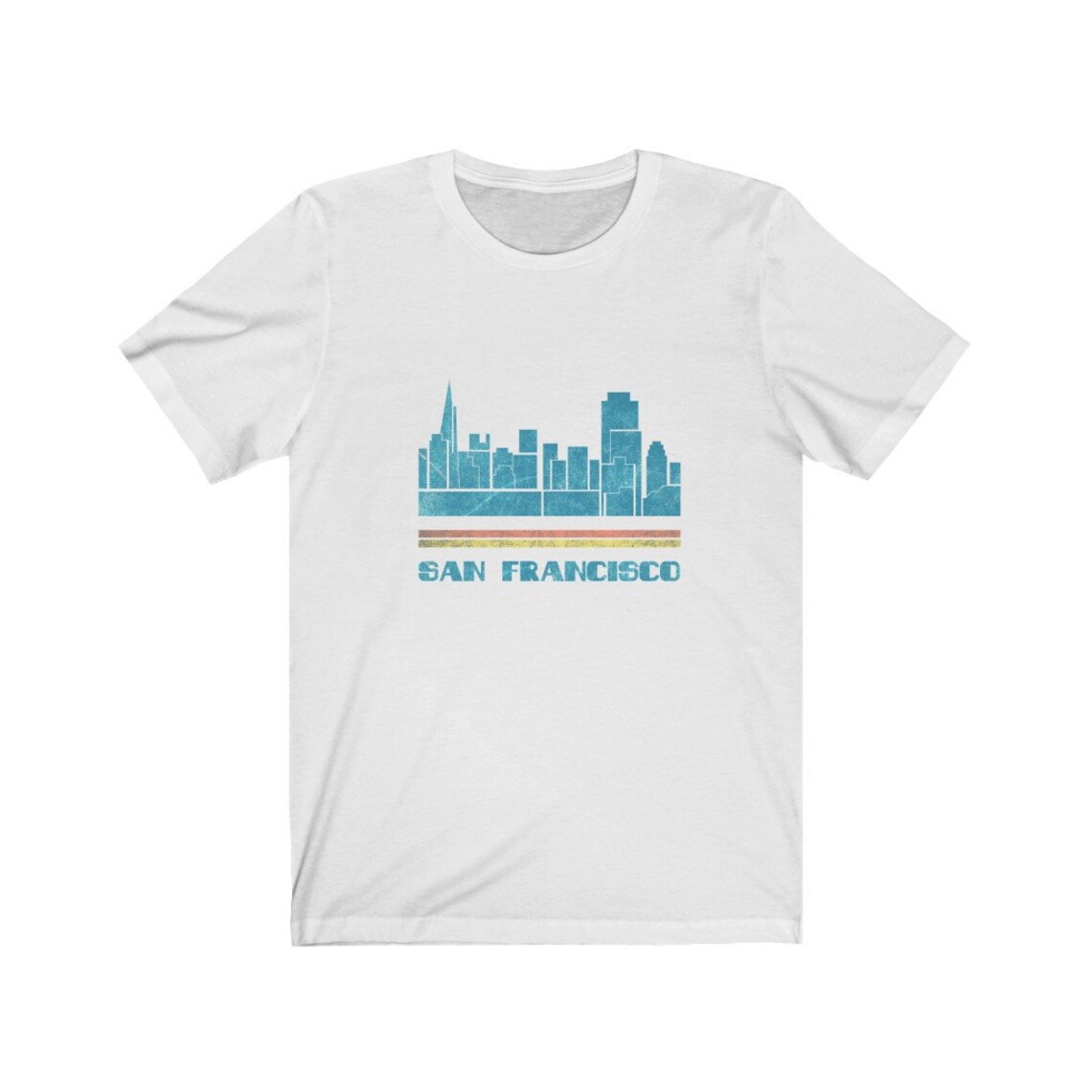 San Francisco Shirt San Francisco City California CA Skyline - Etsy